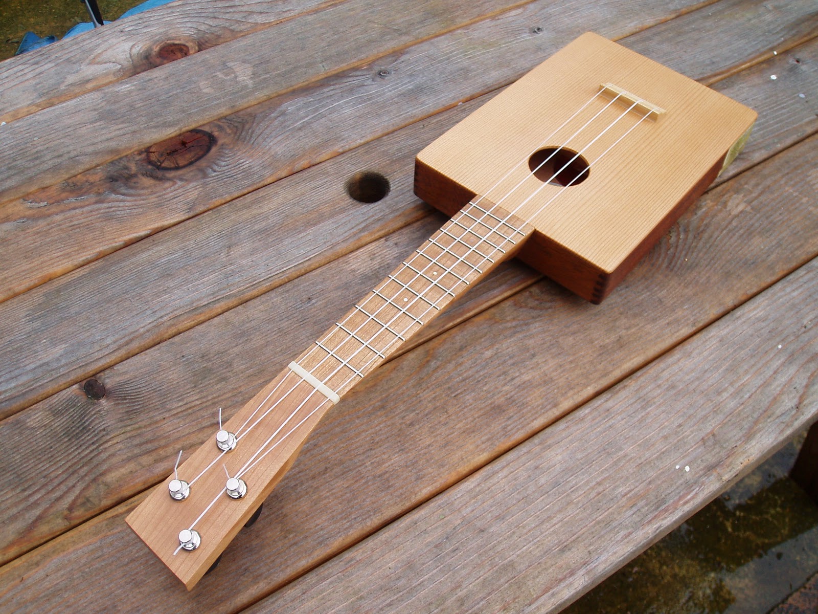 L. W. Futcher Musical Instruments: Cigar Box Soprano