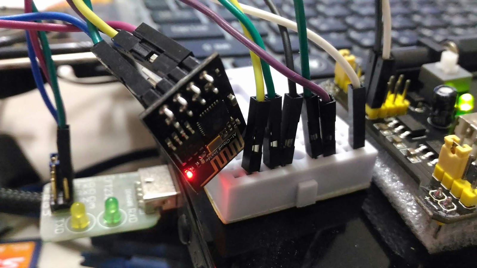 翻轉學習 Esp8266 Wifi 模組esp 01序列埠通訊軟體at指令測試eoe 3882