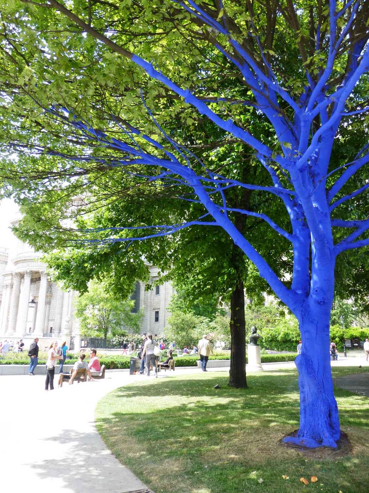 The Festival Gardens London 2013 © Eric's Walks | Blue tree, Garden ...