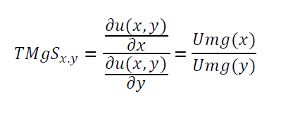 TASA MARGINAL DE SUSTITUCION