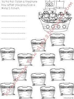 Schoolhouse Talk!: Ahoy Matey! Pirate-Themed Speech and Language Activities