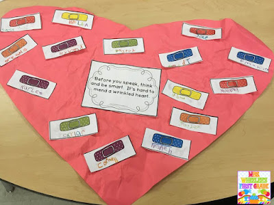 Mrs. Wheeler's First Grade Tidbits: First Week of School Ideas