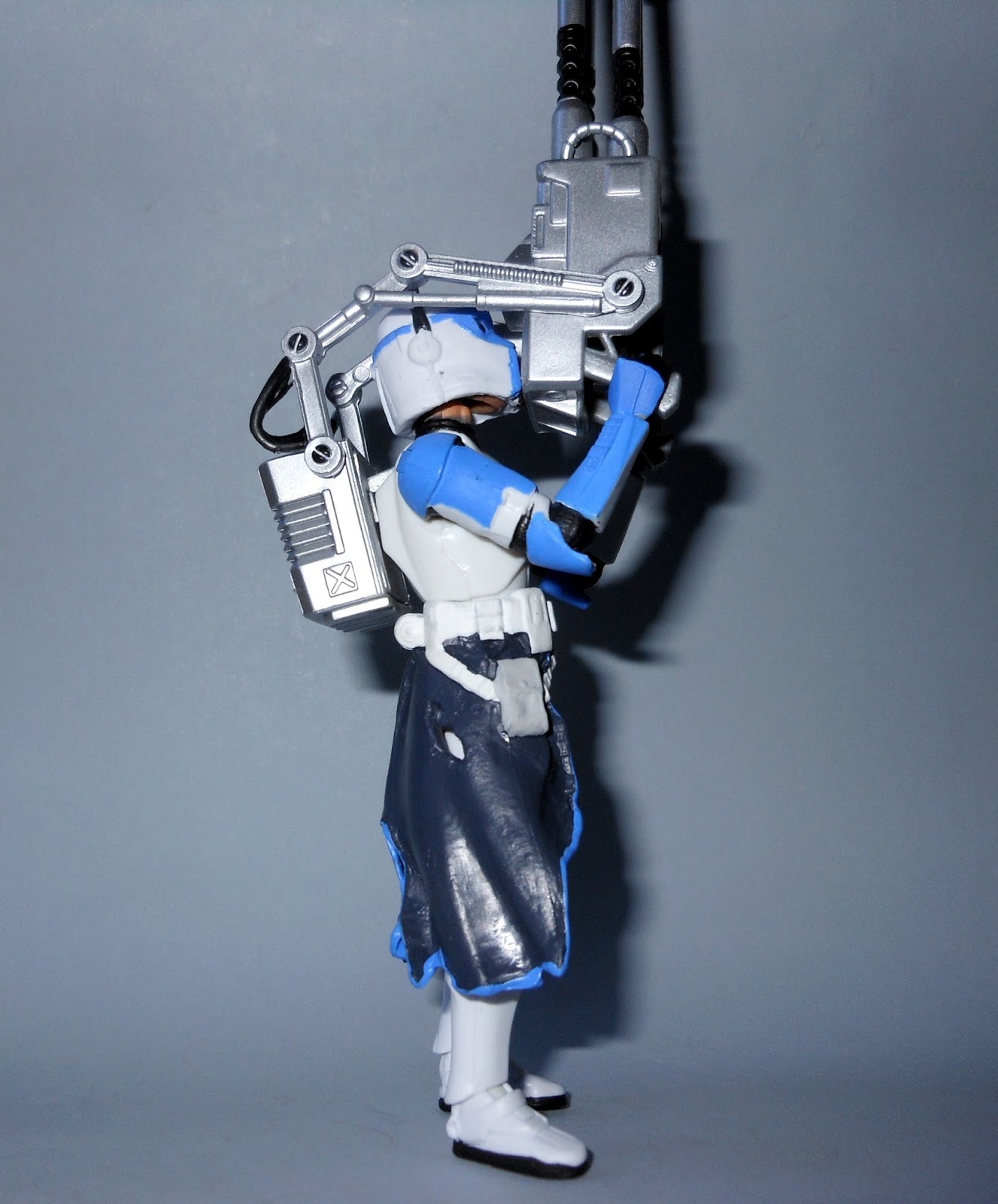 Figuras de Acción A Go-Gó: CLONE TROOPER (HEAVY GUNNER) (STAR WARS: THE ...