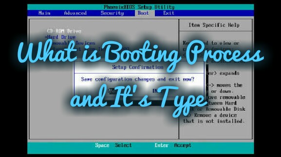 What is Booting Process ?And it's type ~ Digital Lerning Point