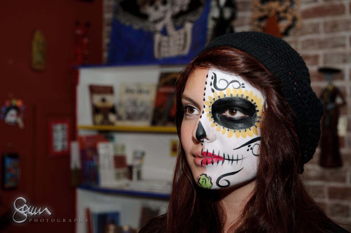 Soria's Sunshine Shack: Calacas in Santa Ana...La Catrina