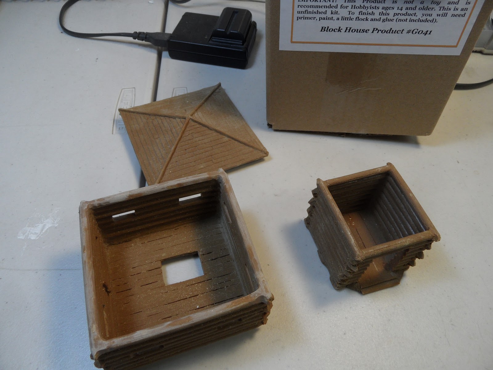 Anton's Wargame Blog: 28mm American Frontier Blockhouse from Architects ...