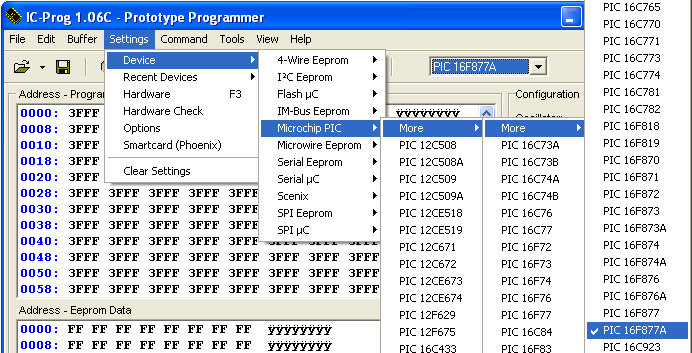 Puran's Blog: PIC Programming using ICSP and ICPROG