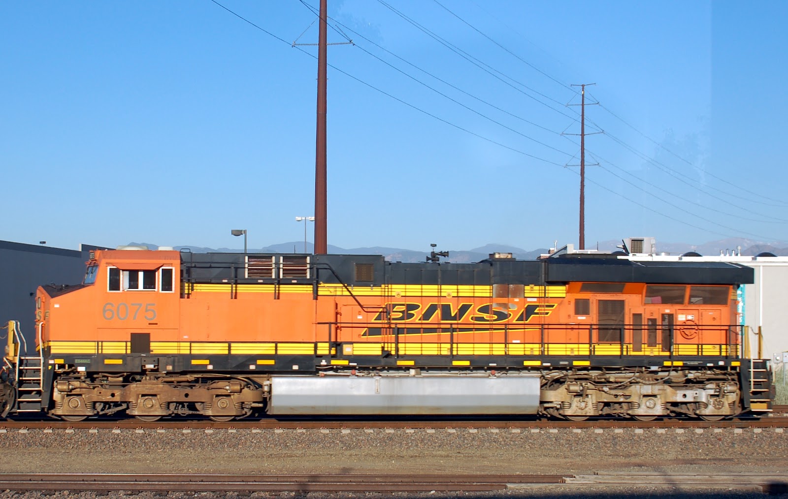 Wargames and Railroads: BNSF trains on the mainline through Denver