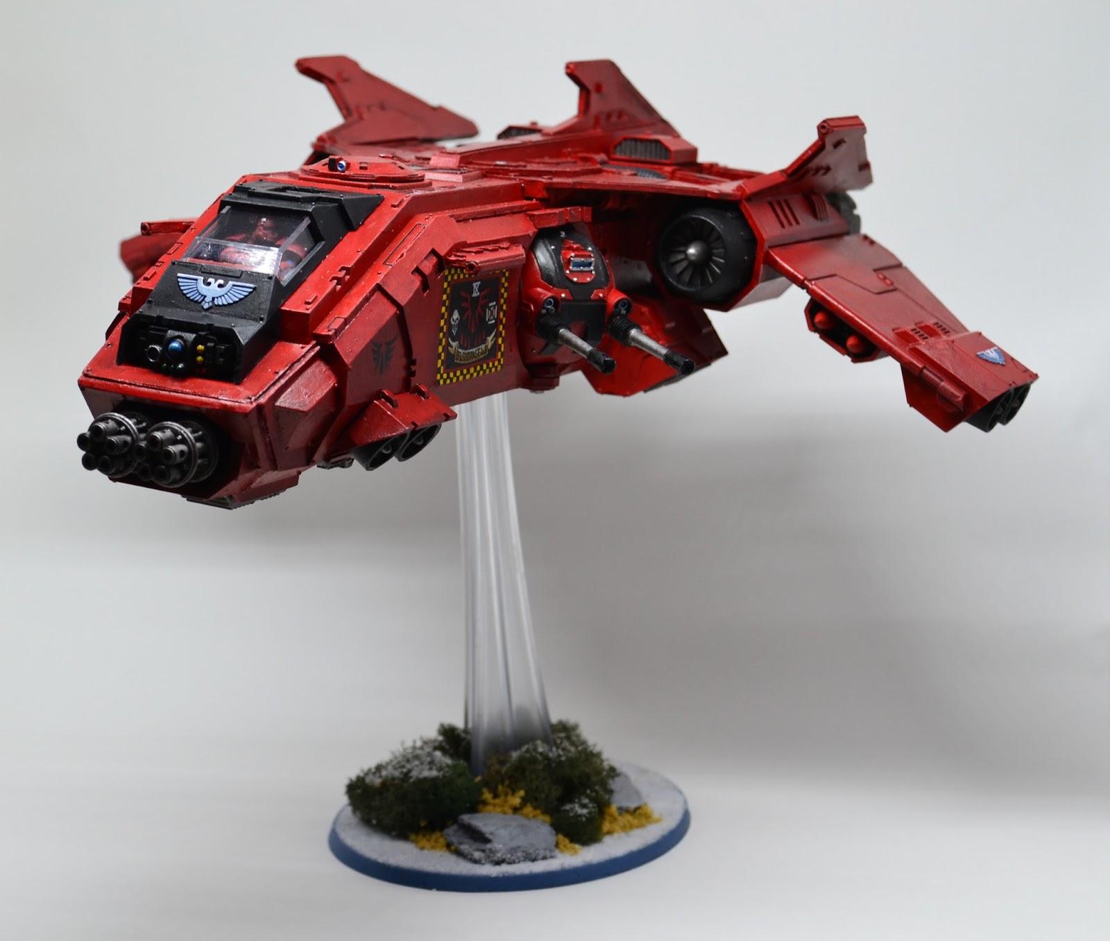 Sepulchre of Heroes: Showcase: Blood Angels Fire Raptor (with Freehand ...