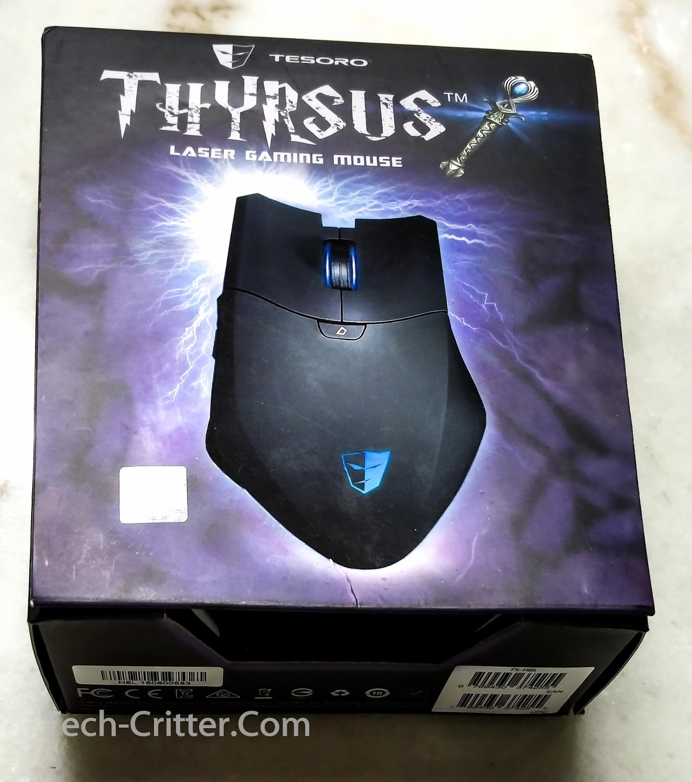 Unboxing & Review: Tesoro Thyrsus Laser Gaming Mouse