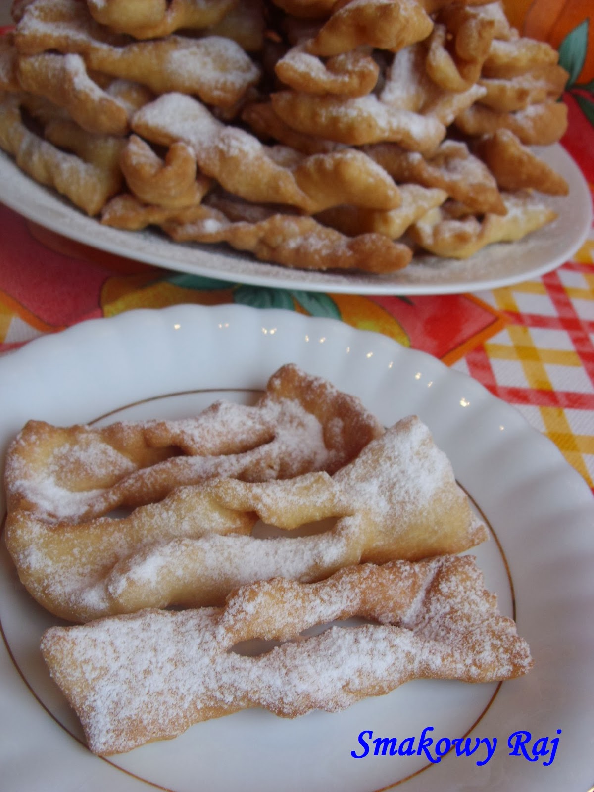 Smakowy Raj - blog kulinarny: Chruściki, chrusty, faworki :)