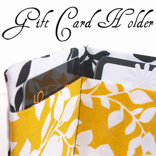 Taking Time To Create: Gift Card Holder {Wallet}