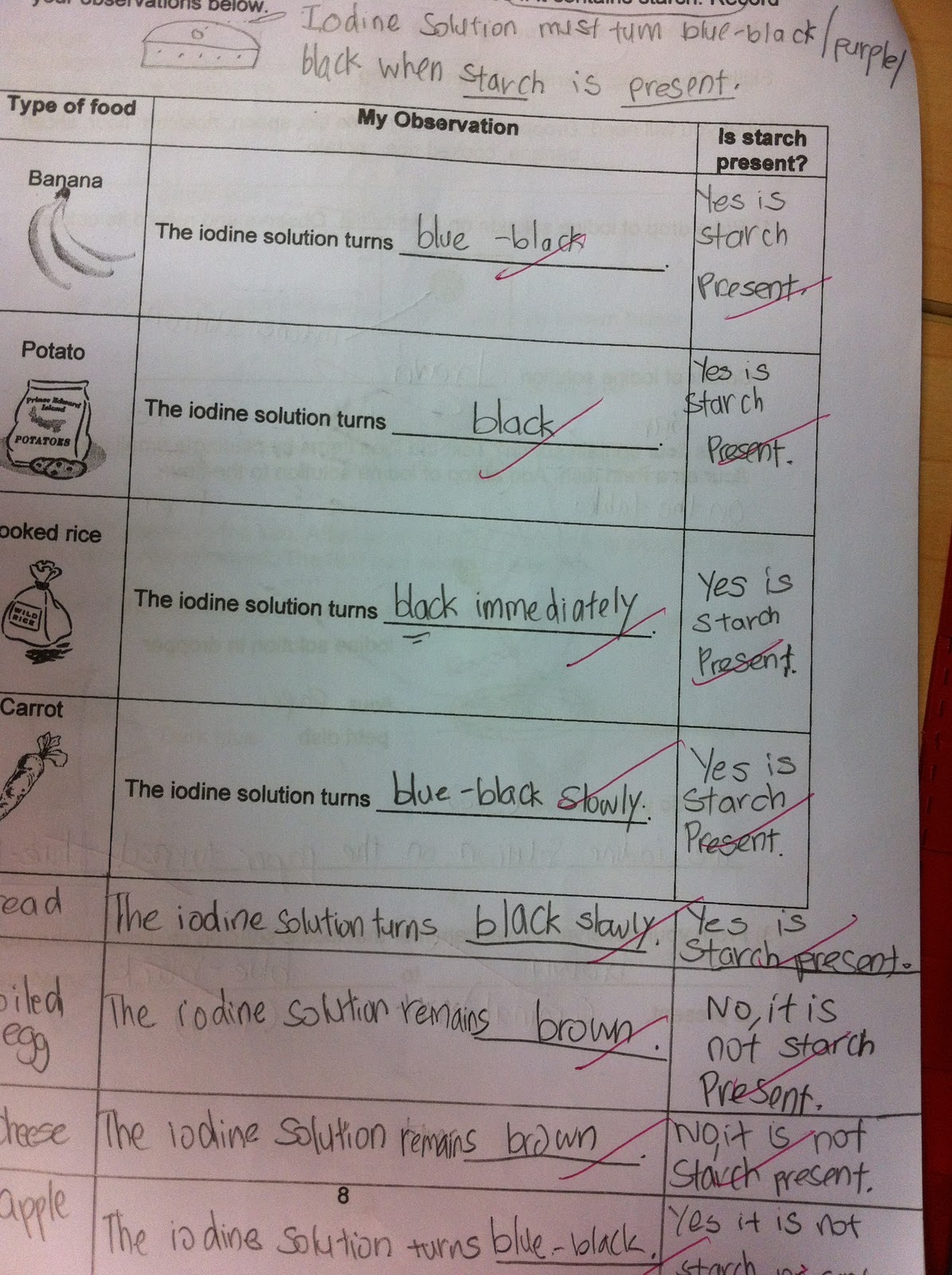 Our Science Diary: Iodine - the magical solution!