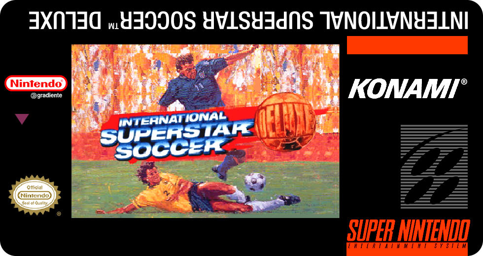 Super Nintendo Labels: International Superstar Soccer Deluxe