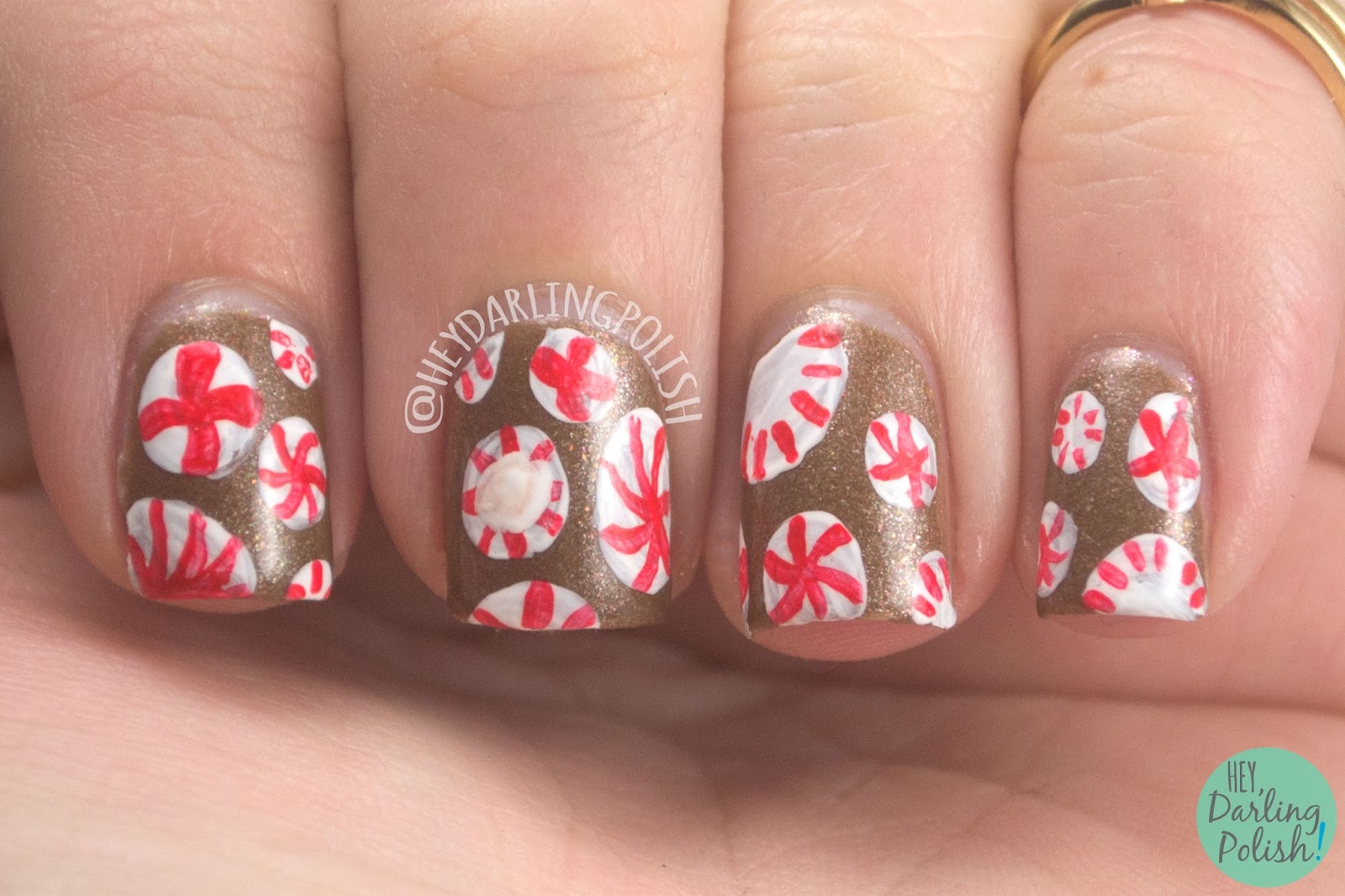 Hey, Darling Polish!: Lac Attack: Festivus Collection Nail Art