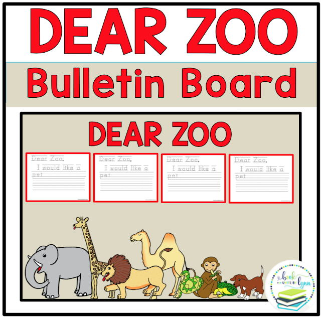 DEAR ZOO BULLETIN BOARD ~ Book Units by Lynn