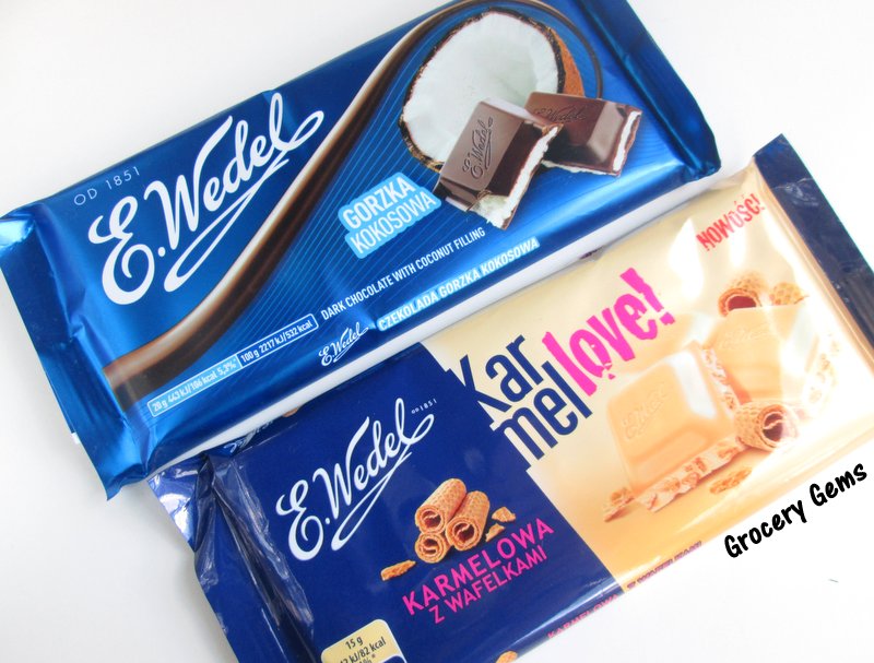 Grocery Gems: Review: E. Wedel Polish Chocolate Bars: Karmel Love ...