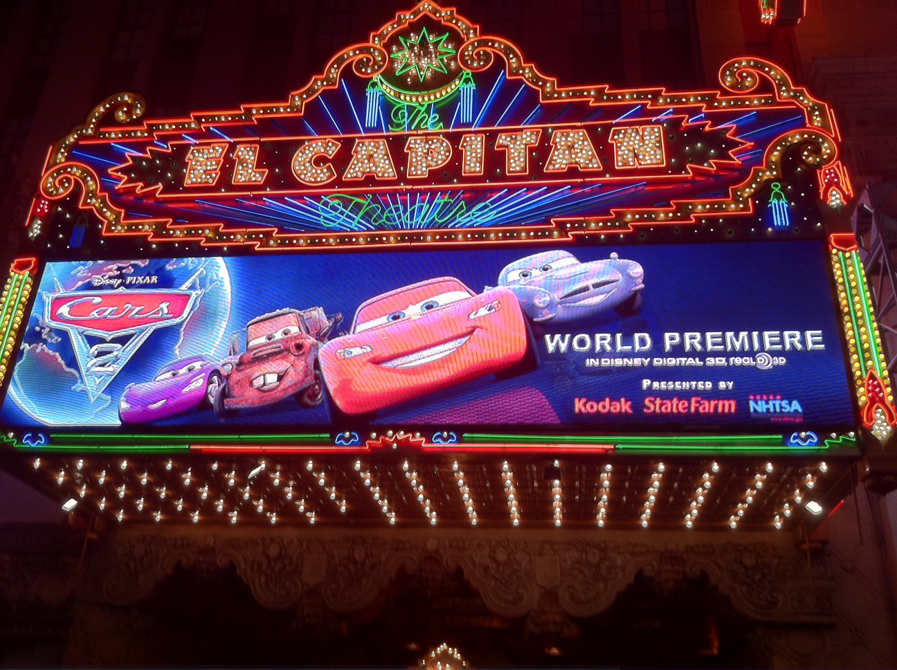 Pixar Corner: Cars 2 World Premiere!
