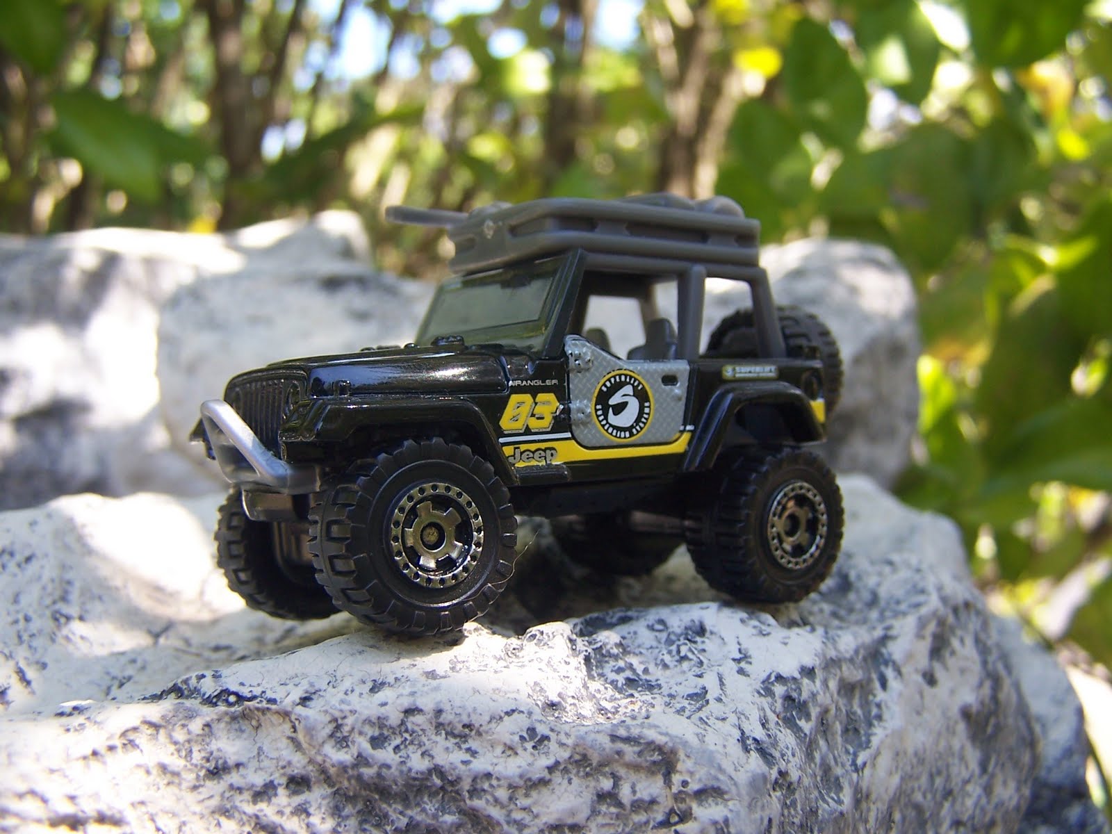 Diecastination: TJ Skyway - Lifting a Matchbox 1998 Jeep Wrangler