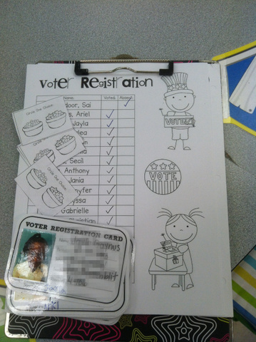 Sweet Kindergarten: Election Day Freebie