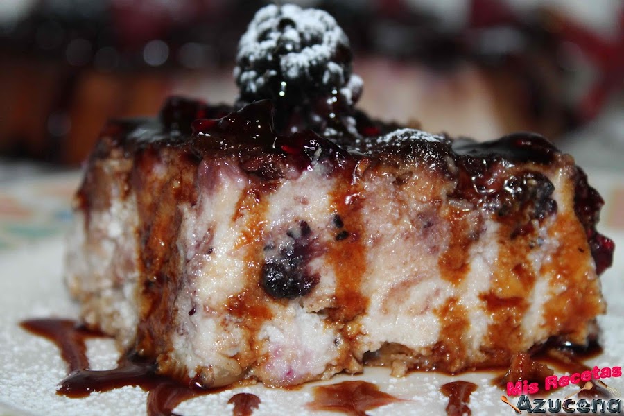 Pastel de requesón y frutas del bosque | Cocina