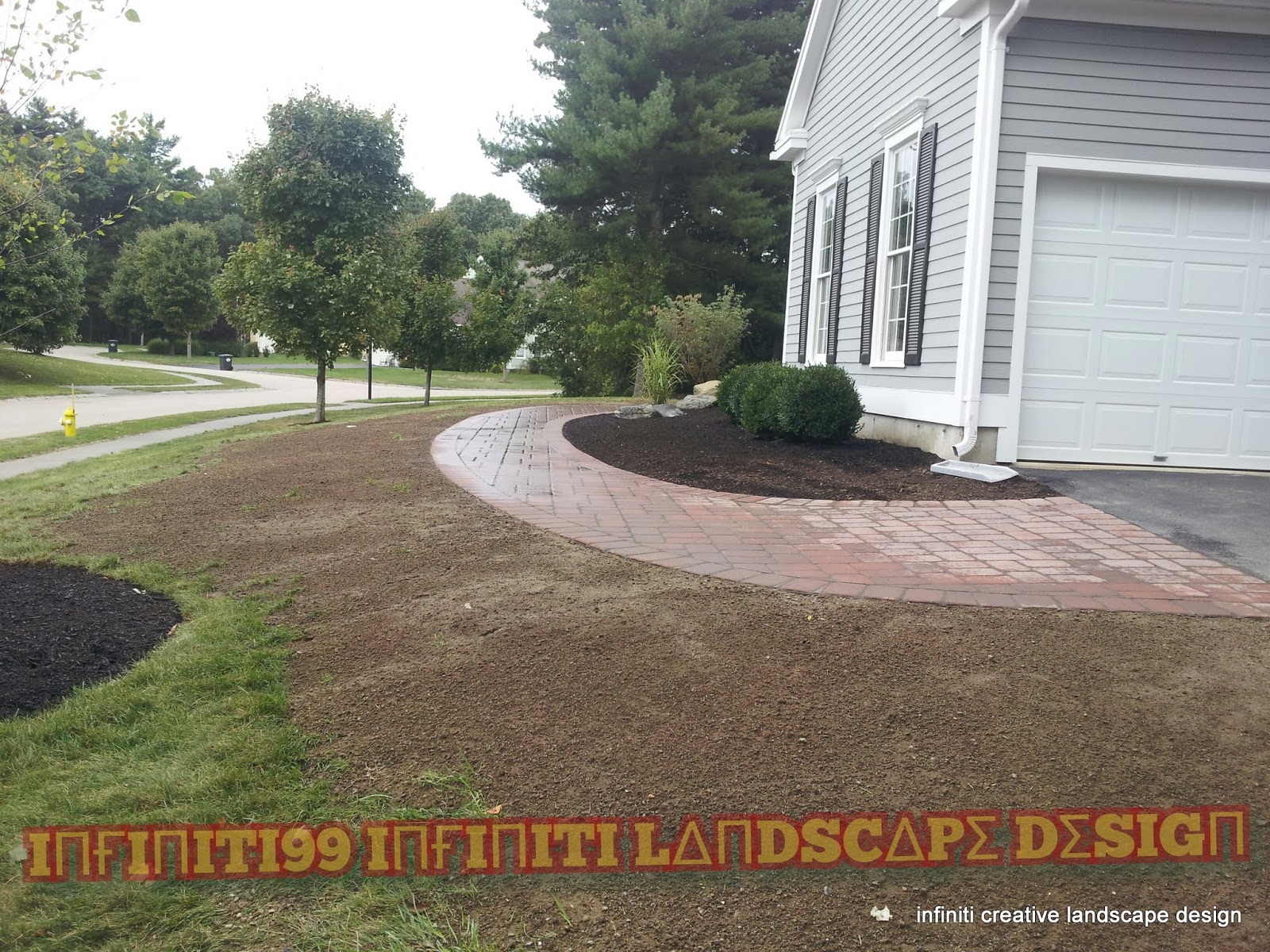 Infiniti Properties Creative Landscapes & Design: 90 Foot Rustic Red ...