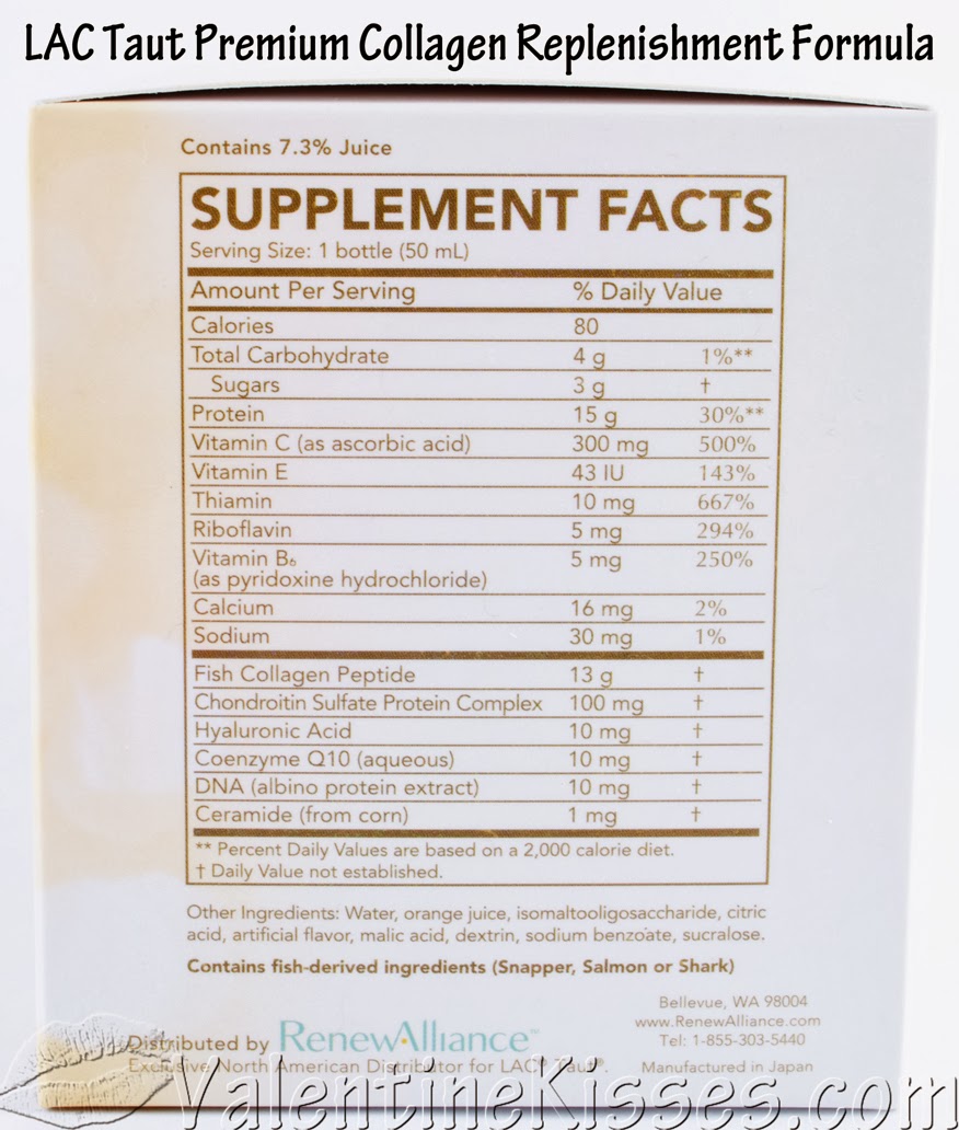 Valentine Kisses: LAC Taut Premium Collagen Replenishment Formula ...