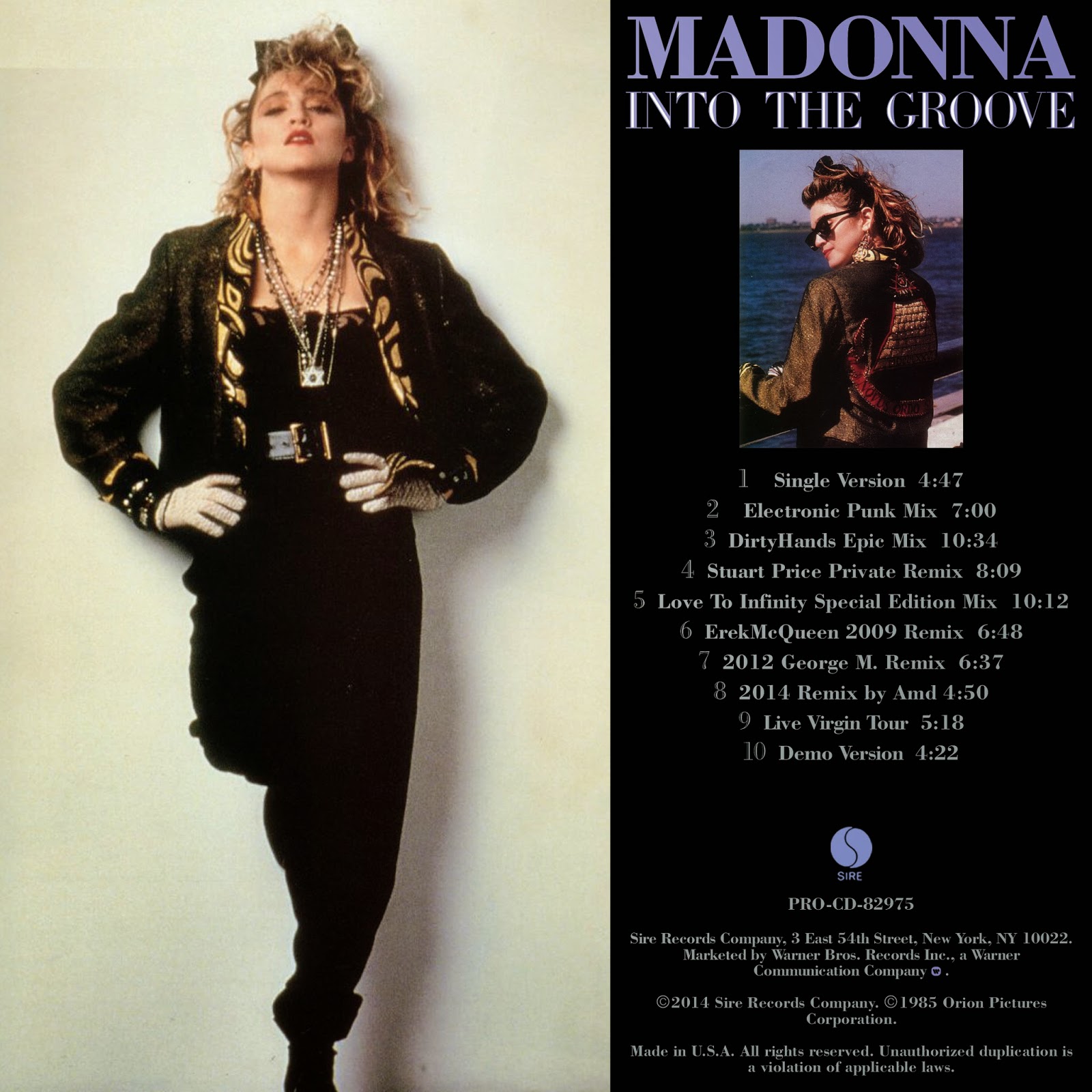 Madonna FanMade Covers: Into The Groove - Remixes