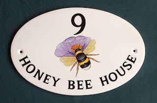 Hand Painted House Signs by Ceramic Art: Latest Hand Painted Ceramic ...