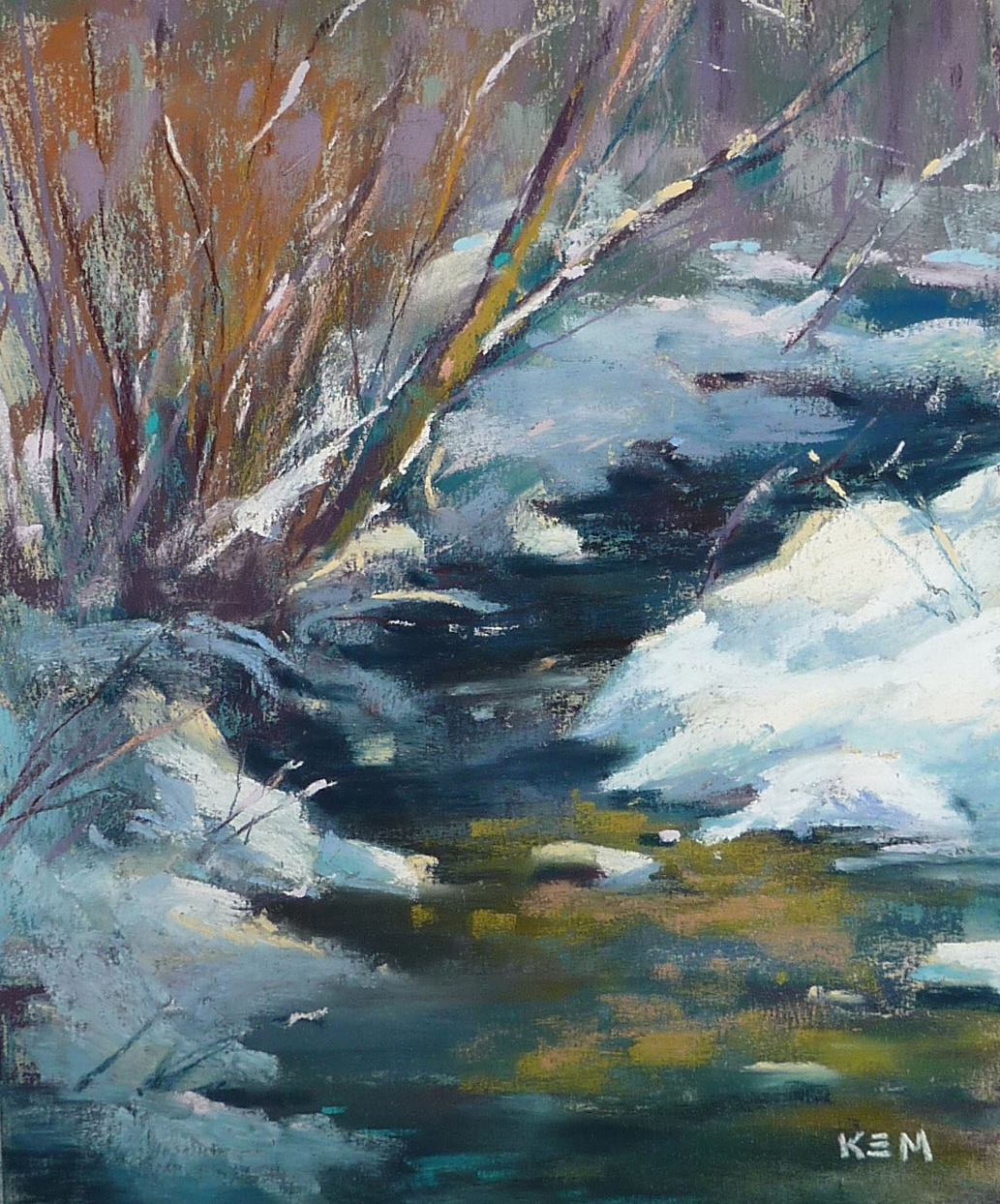 Painting My World: Painting Shadows & Light in Snow ...Part I