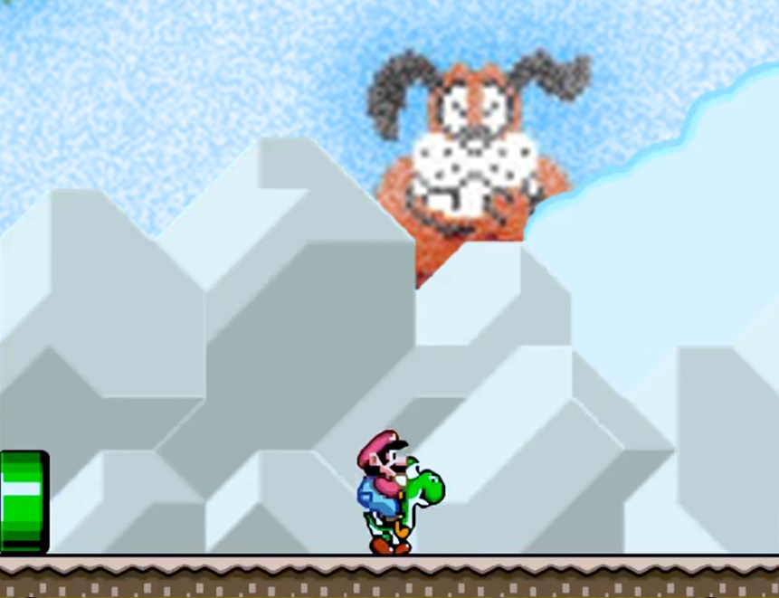 Acid Rounds: Super Mario World SNES