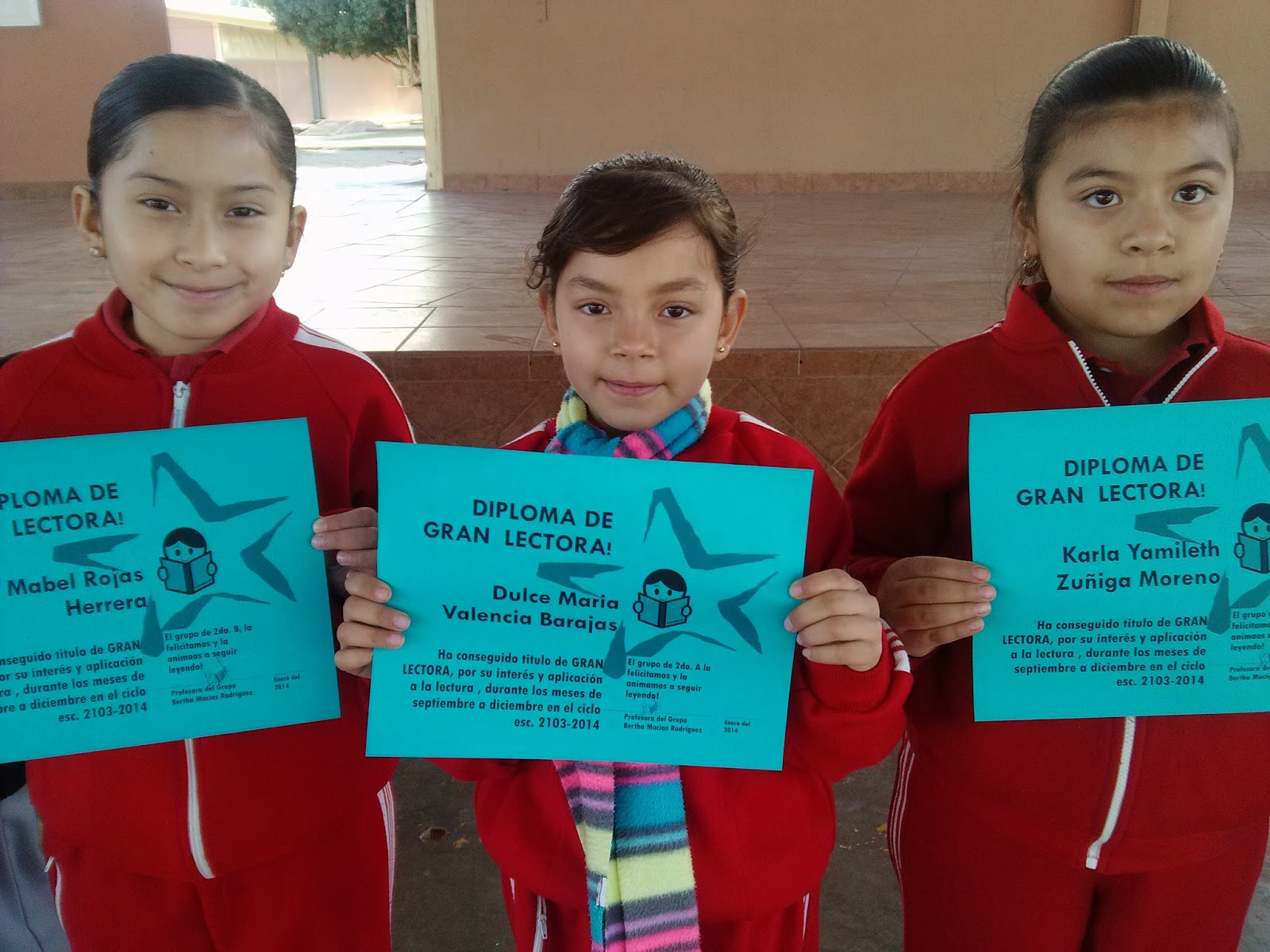 Primaria Madero: DIPLOMA GRAN LECTOR