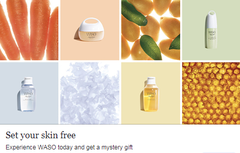 FREE SAMPLE MALAYSIA: shiseido waso giveaway