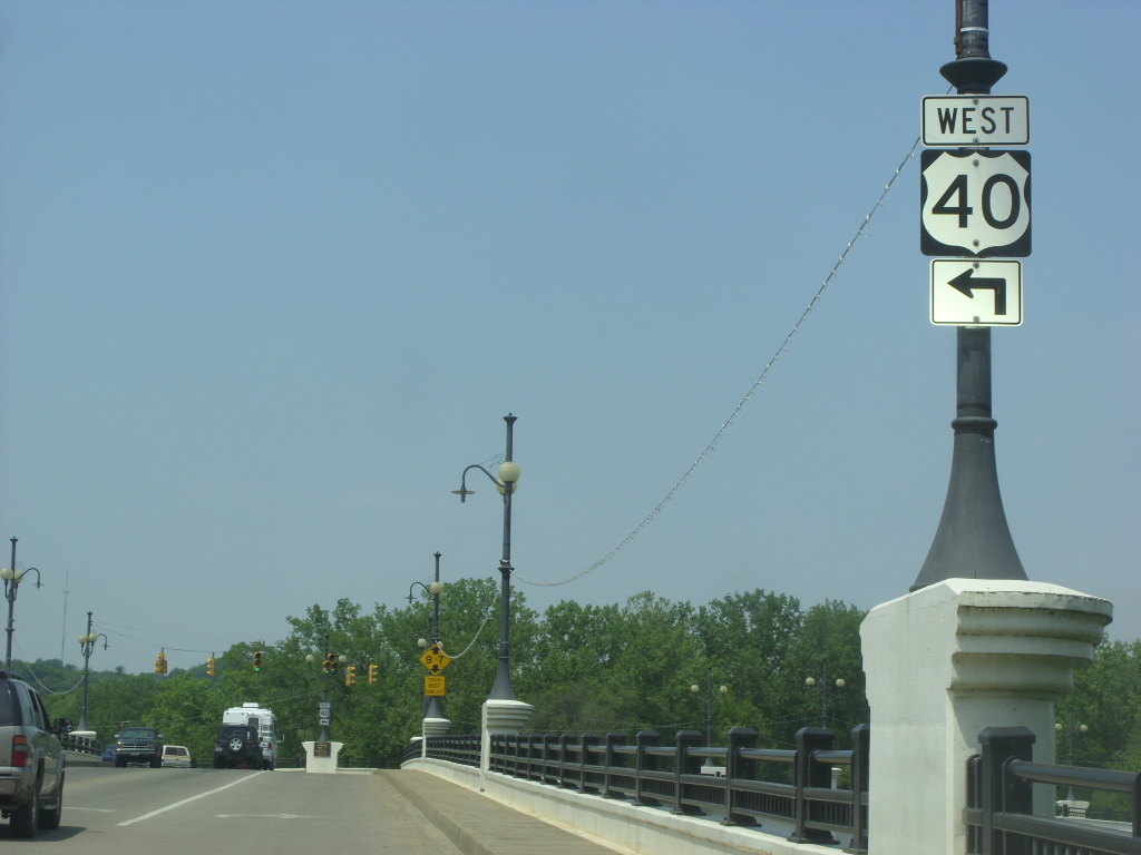 The National Road - Ohio - Zanesville Y Bridge
