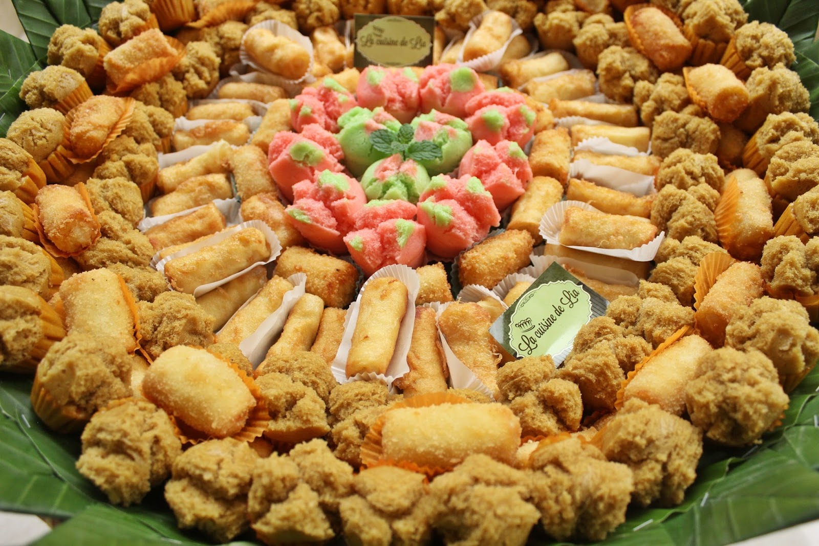 la cuisine de Lia : Kue Tampah Jajanan Pasar Mini