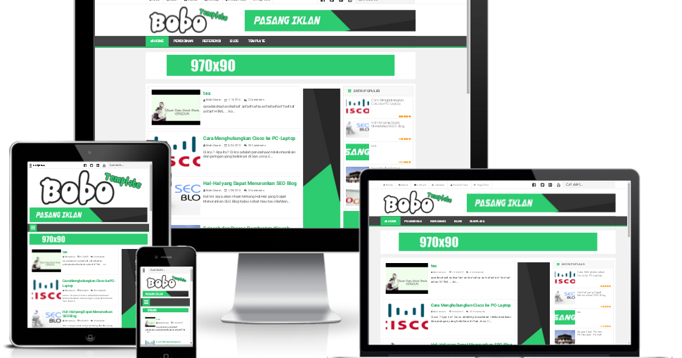 Template Premium Bobo Responsive Blogger | Rencana Baik