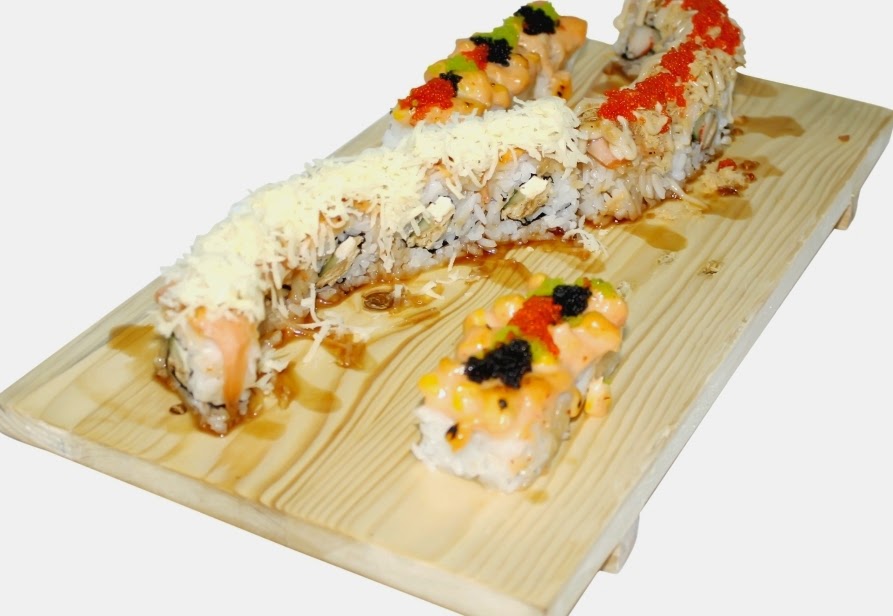 orenji digital resto: FUSION ROLL (fusion hand roll sushi)