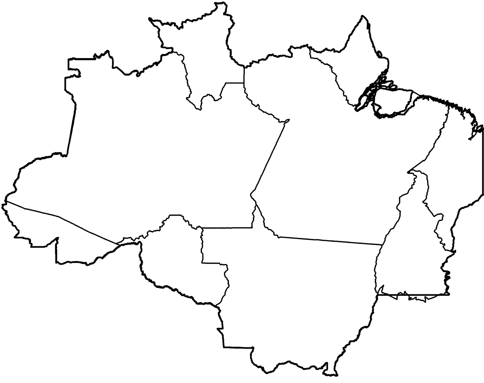 Geografia e Geotecnologia: Amazônia Legal: Estados e Critérios de ...
