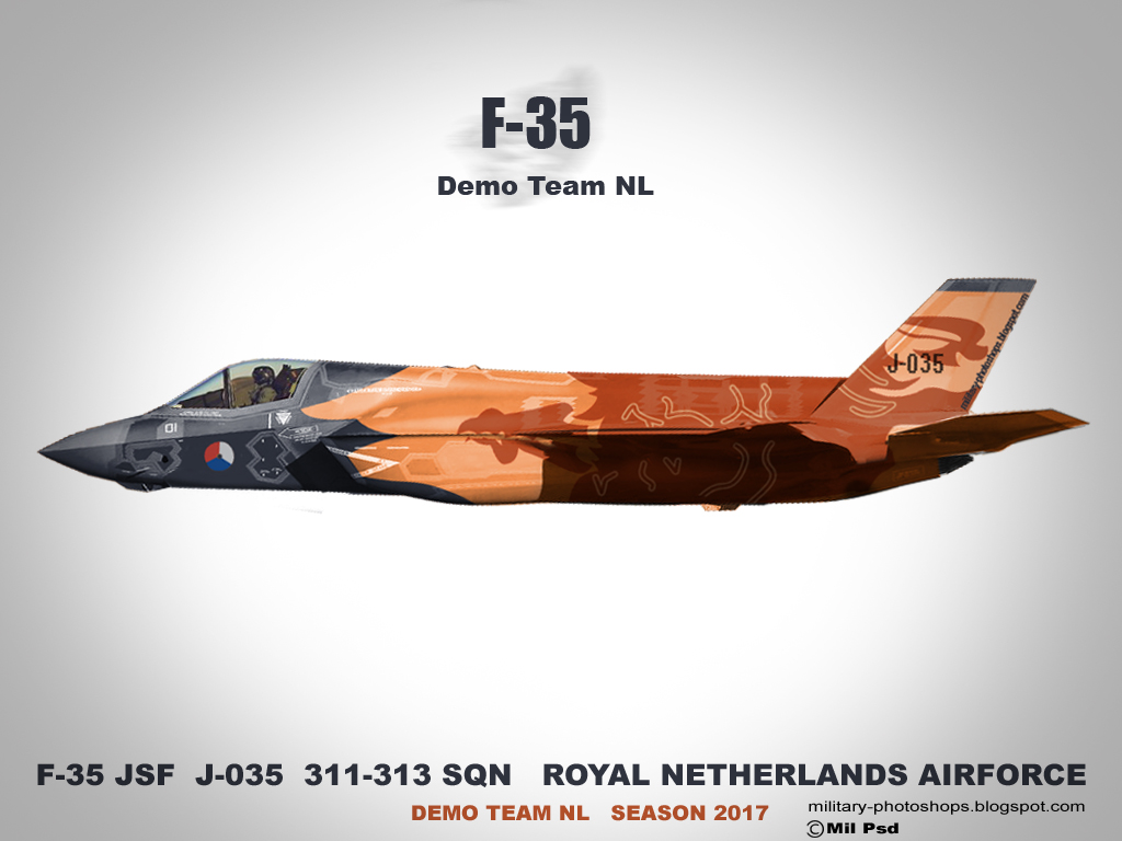 Military Photos and Photoshops: The Royal Netherlands Air Force F-35 ...