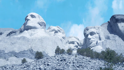 Mount Rushmore in Pictures: Mount Rushmore Construction Photos