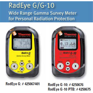 RadEye G/G10 Survey Meter ~ Kashelara.com - for Nuclear Supplies & Services