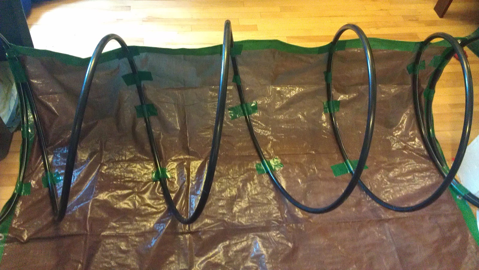 Kobi Pup: Dogs around Halifax NS: How to Build a Practice Agility Tunnel