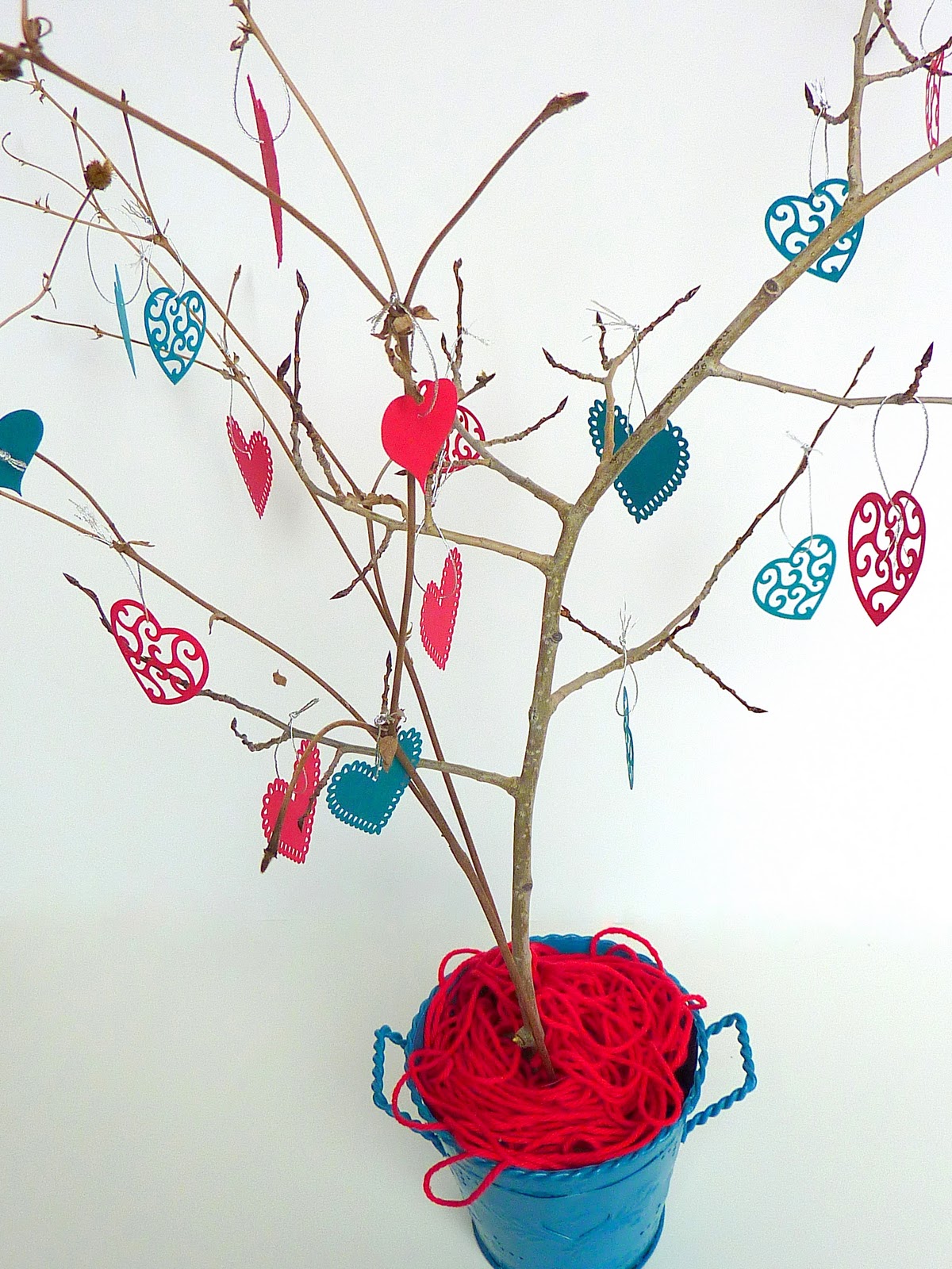 No time to be bored: Heart Tree Tutorial