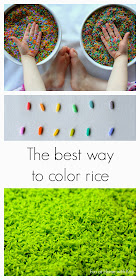 The best way to color rice: a comparison of two methods