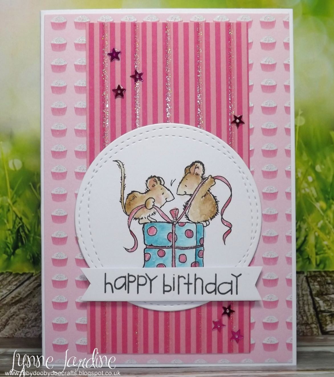 Ruby-Dooby-Doo Crafts: SCS648 Birthday Mice
