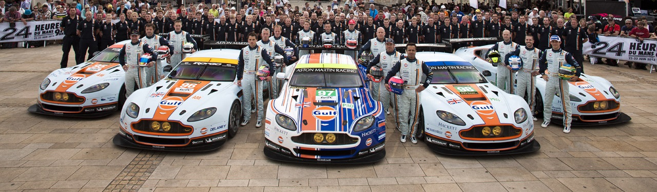 Aston Martin Racing Unveils New Gulf Livery