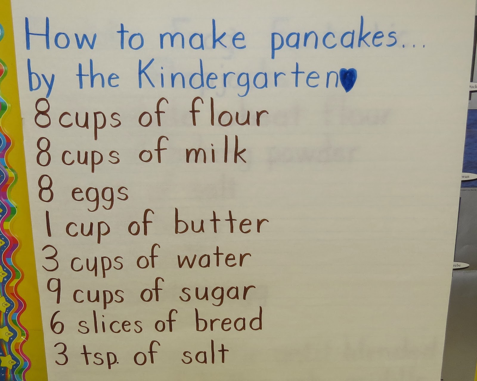 Our Kindergarten Adventure: Pancake Day