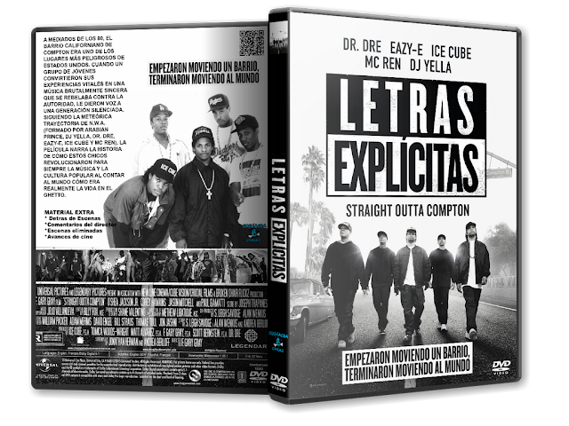 Cover Diago : LETRAS EXPLICITAS DVD COVER