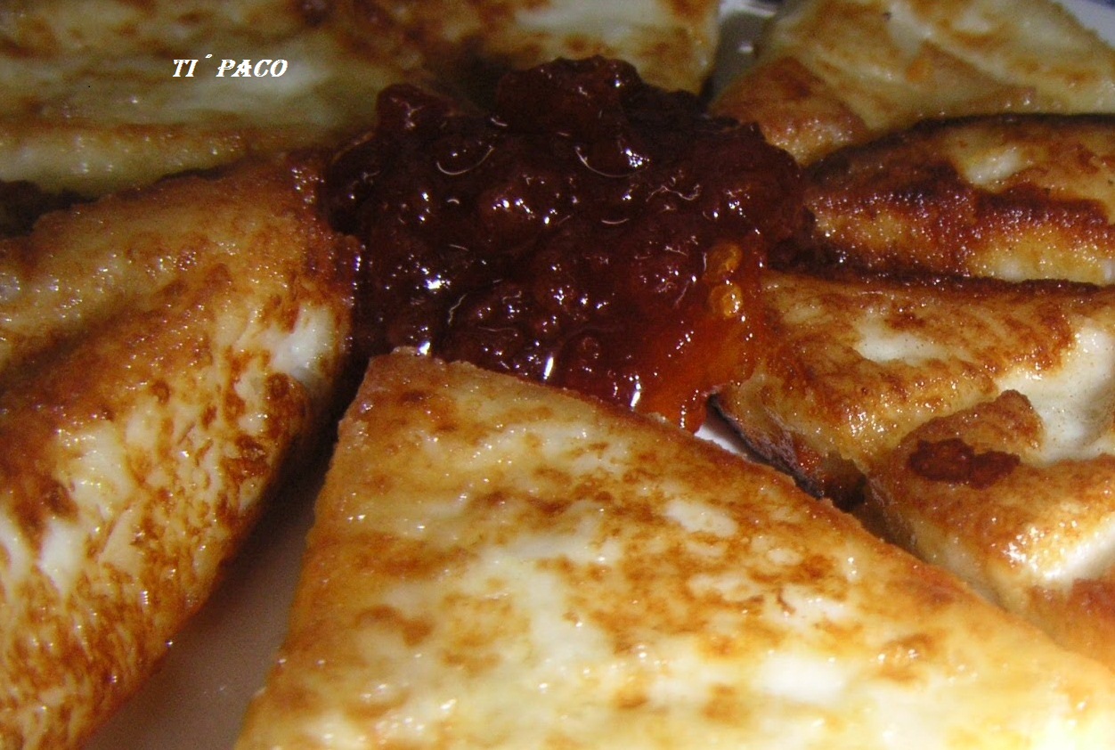 LAS RECETAS DEL TI` PACO: QUESO FRITO