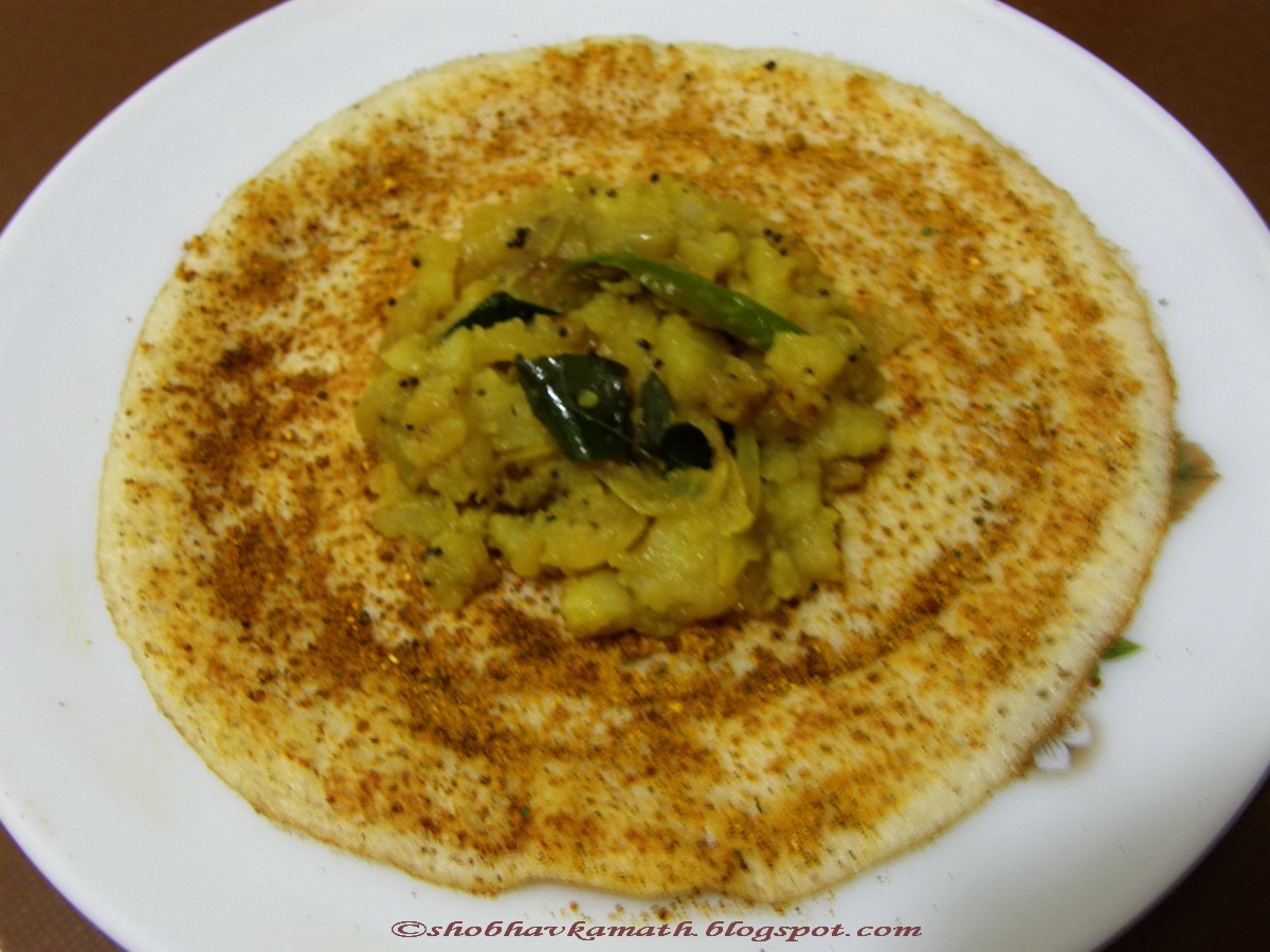 Ladle, Brush & Spade: Open Masala Dosa